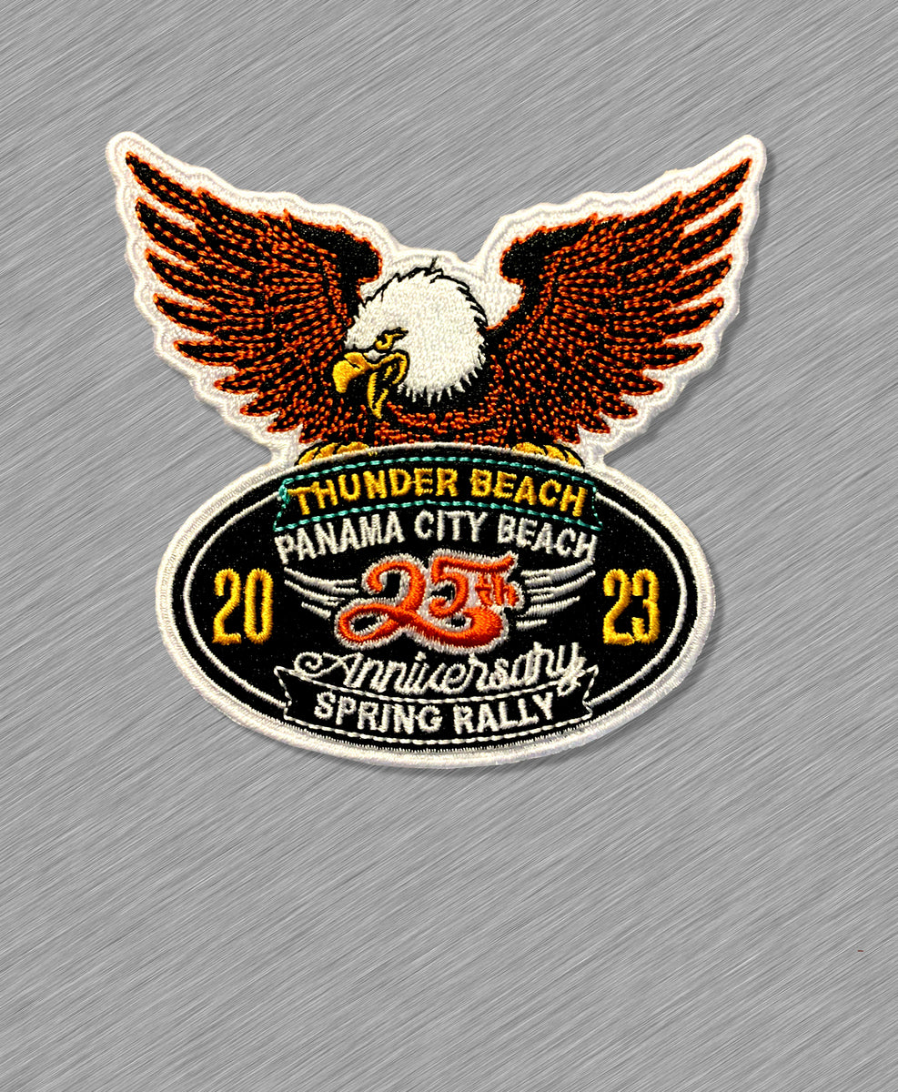 2023 Spring Rally Thunder Beach Official Patch - Eagle – Motorcycle ... 2023 Spring Rally Thunder Beach Official Patch - Eagle – Motorcycle ...