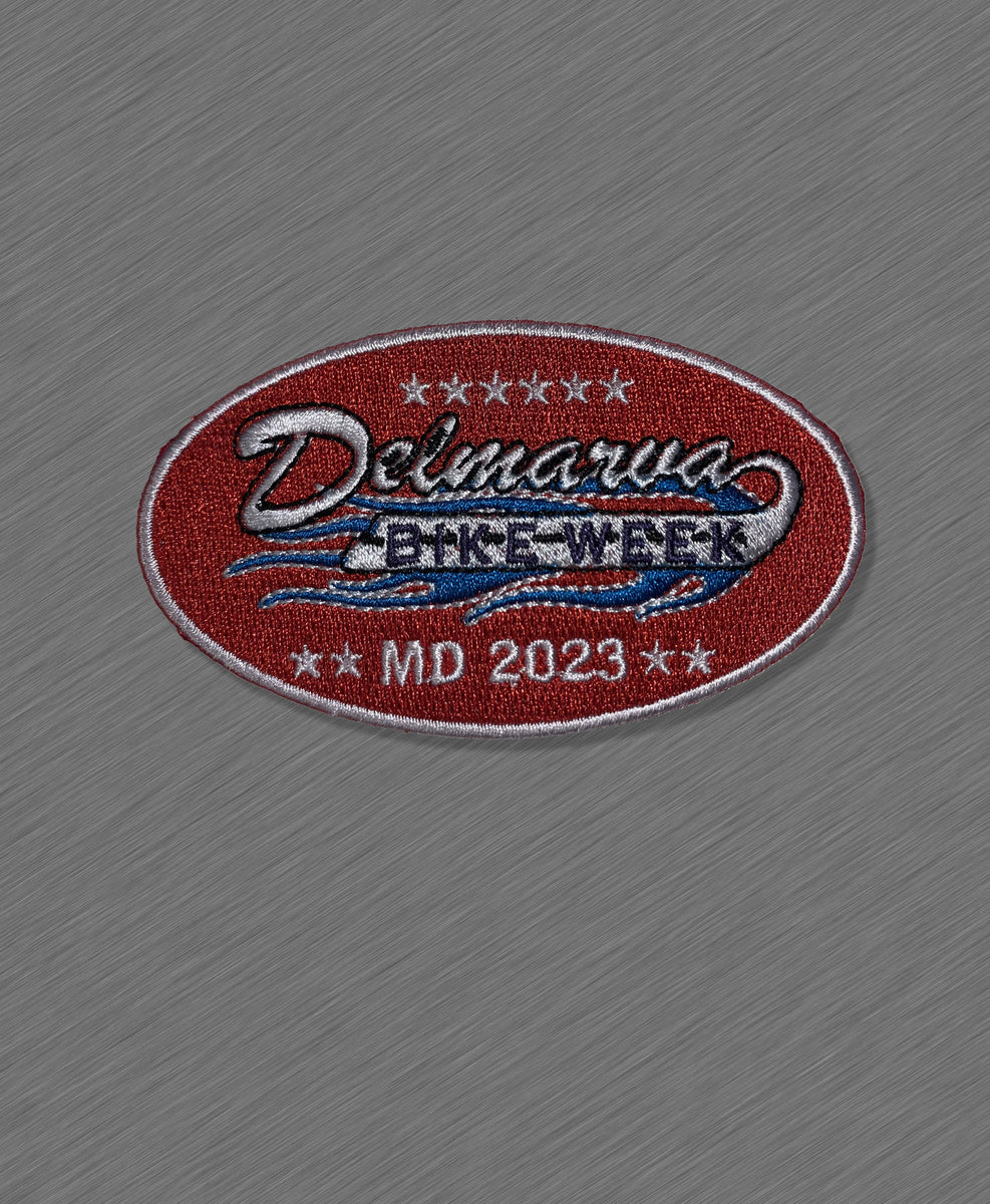 2023 Delmarva Logo Patch – Motorcycle Rally USA
