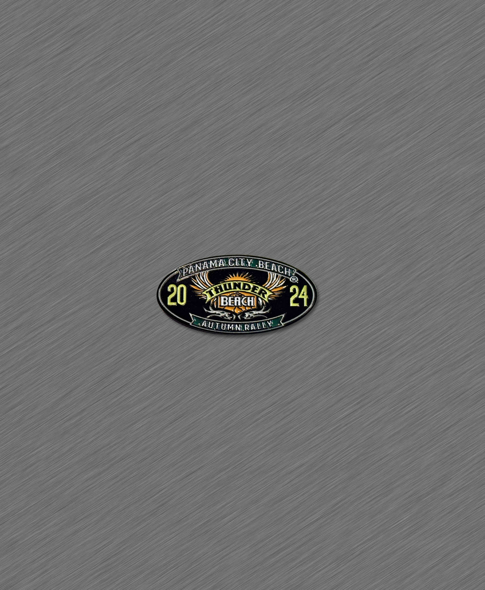 2024 Thunder Beach Fall Rally Official Pin Logo Rally – Motorcycle ...
